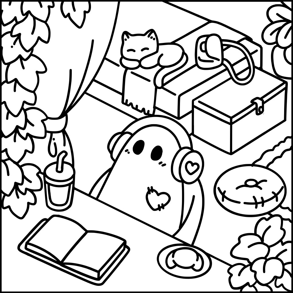 Chroma Coloring Book - Color Your Stress Away