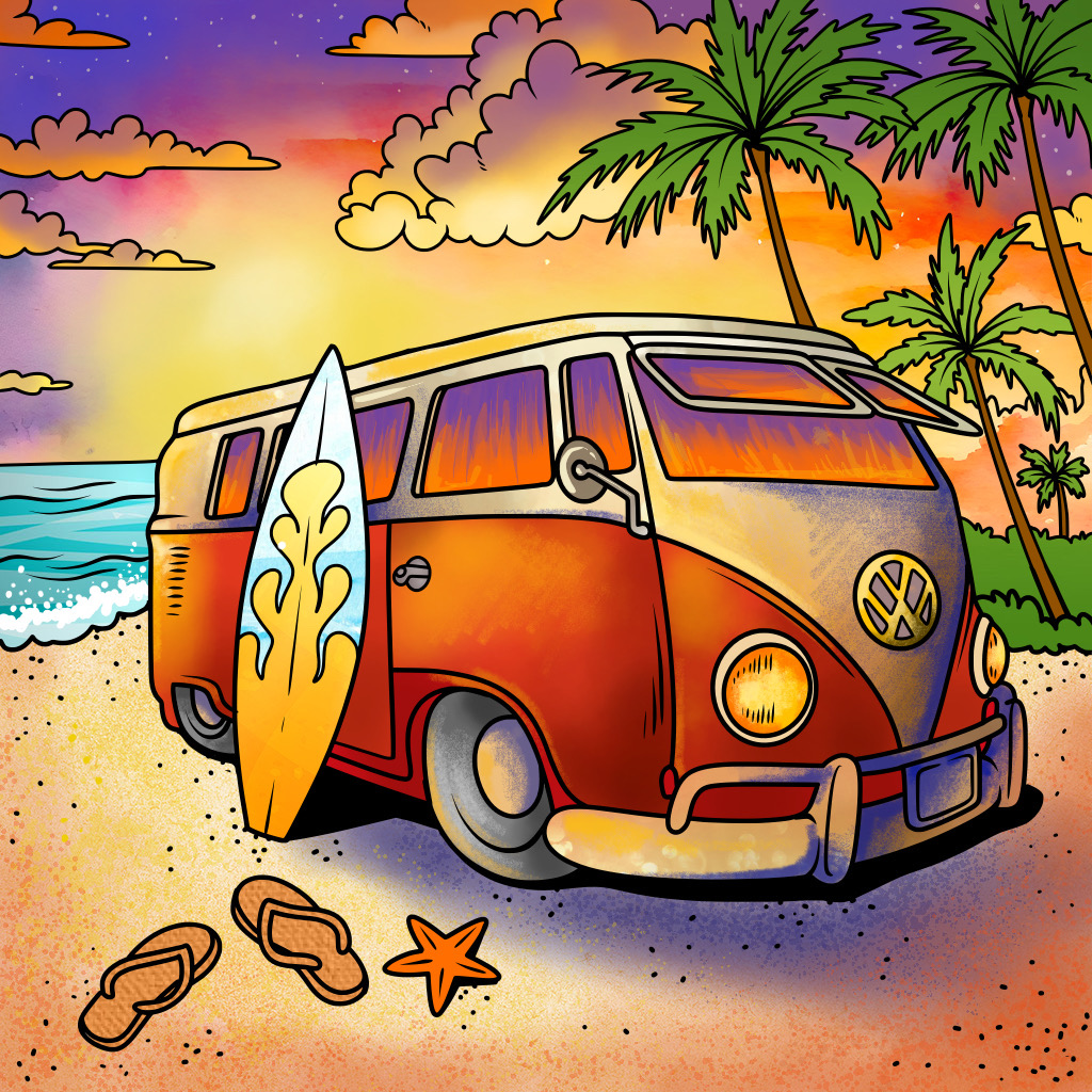 Chroma Coloring Book - Color Your Stress Away